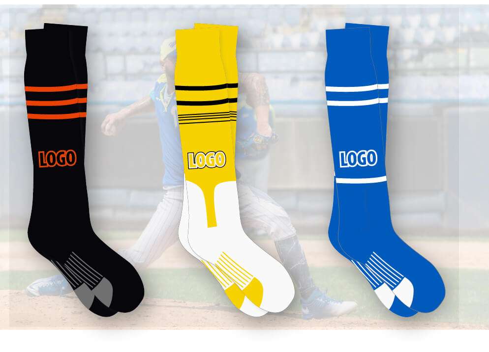 Eye-catching Custom Baseball Socks Designs | OKSOX