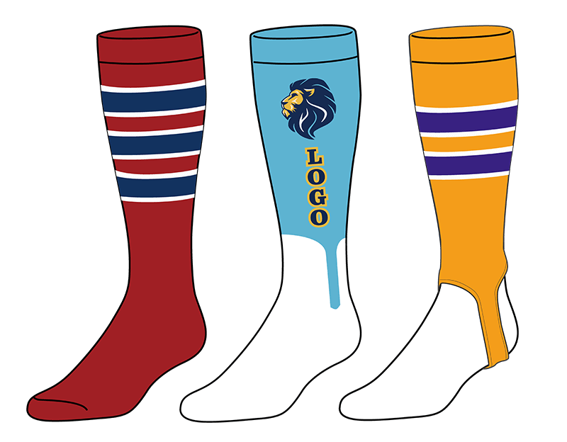 Custom Baseball Stirrup Socks | OKSOX