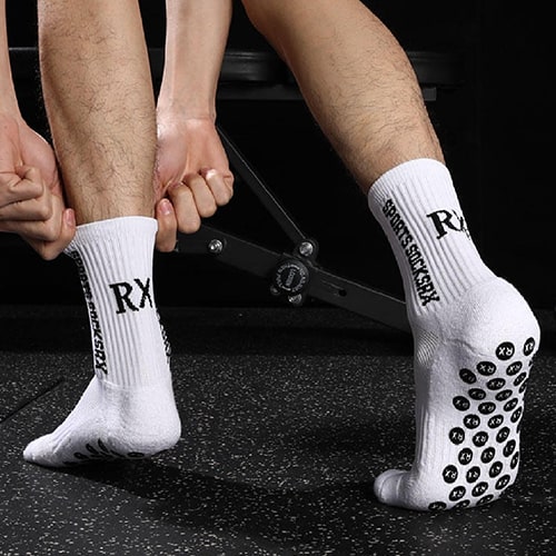 Custom Grip Socks Wholesale, Low MOQ | OKSOX